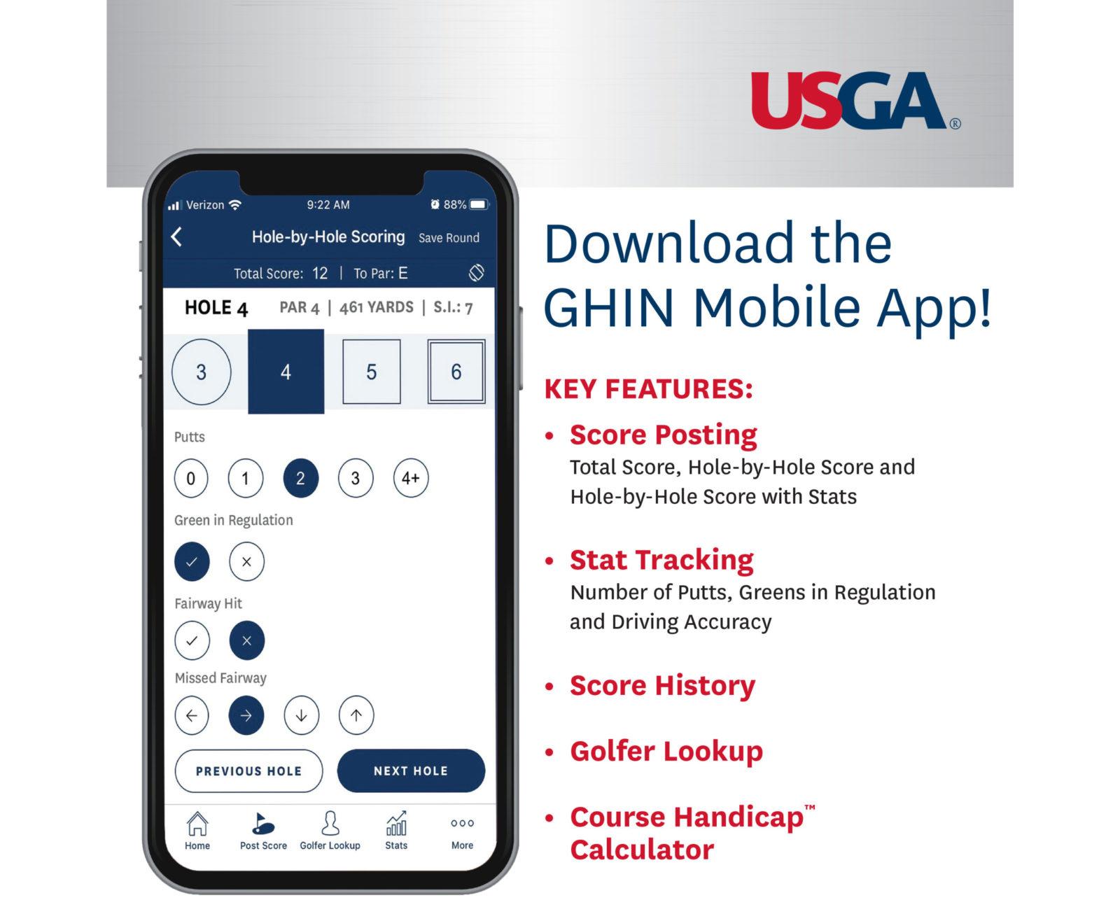 Mass Golf Mobile App - MASSGOLF