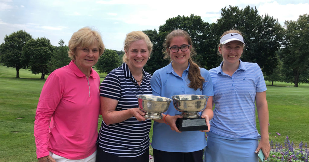 Welch/Adams Family History Continues To Grow At Women's Amateur - MASSGOLF