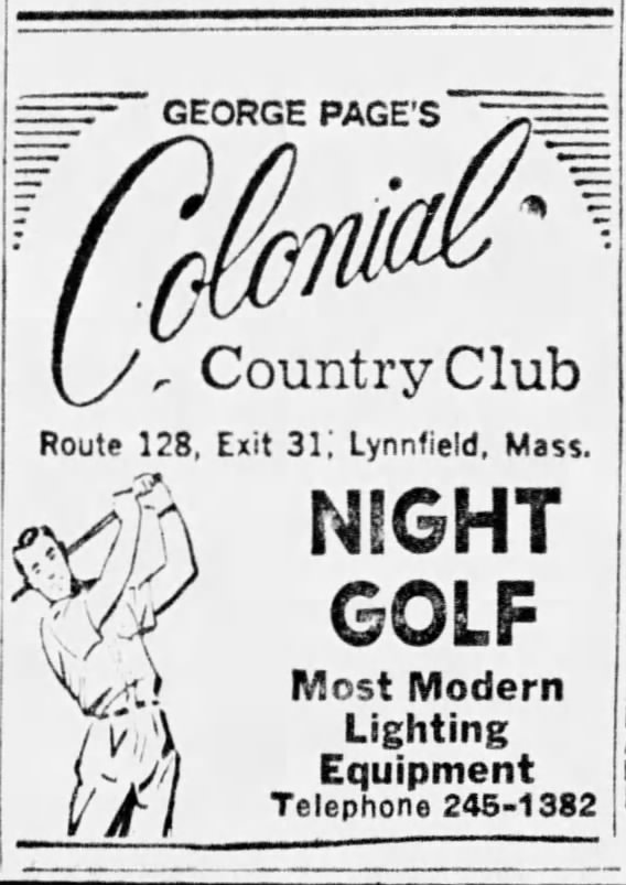 Rewind: How A Lynnfield Club Made History Under The Lights - MASSGOLF